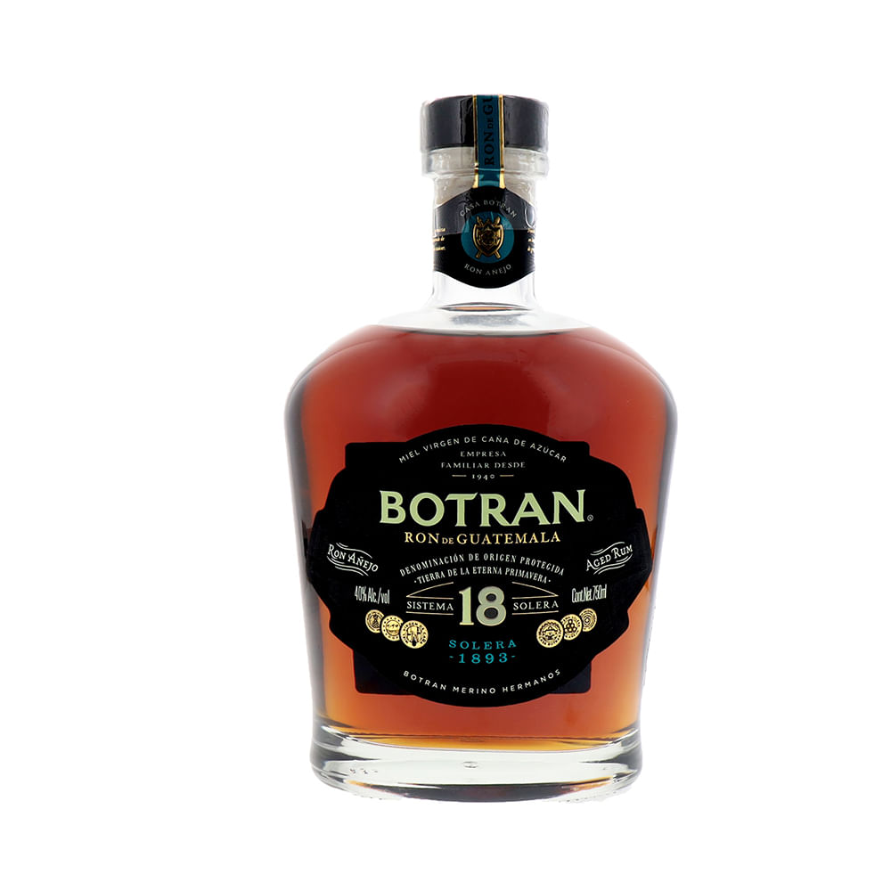 Ron Botran Añejo Sistema Solera 18 750 Ml