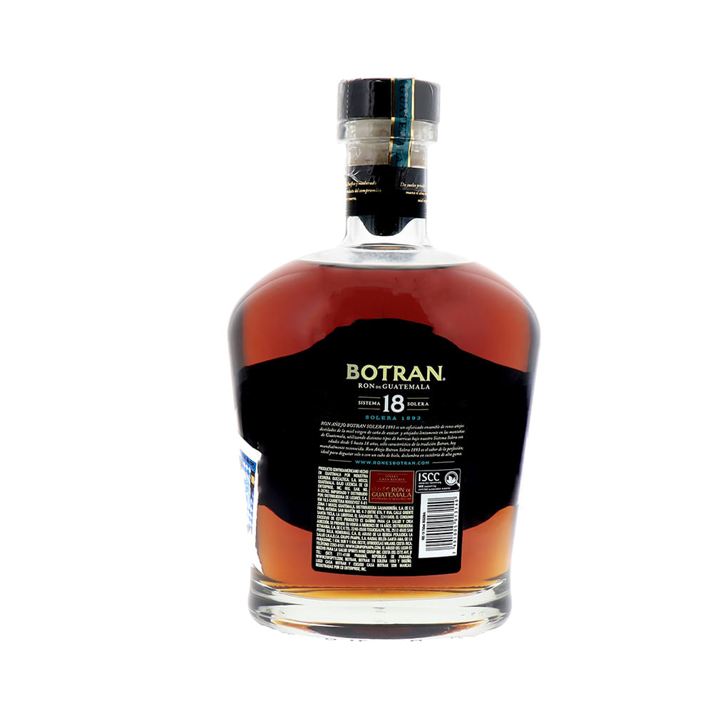 Ron Botran Añejo Sistema Solera 18 750 Ml