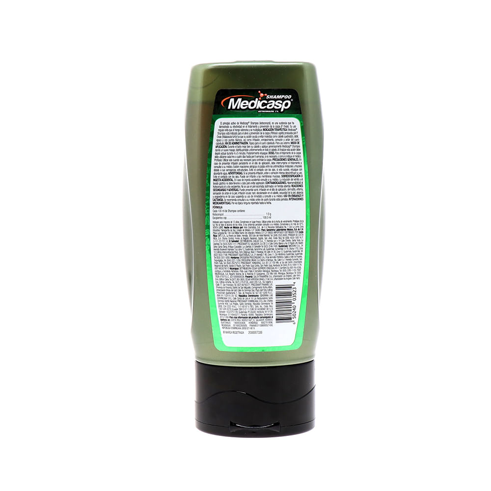 Shampoo Medicasp Alivia Comezón Y Ardor 400 Ml