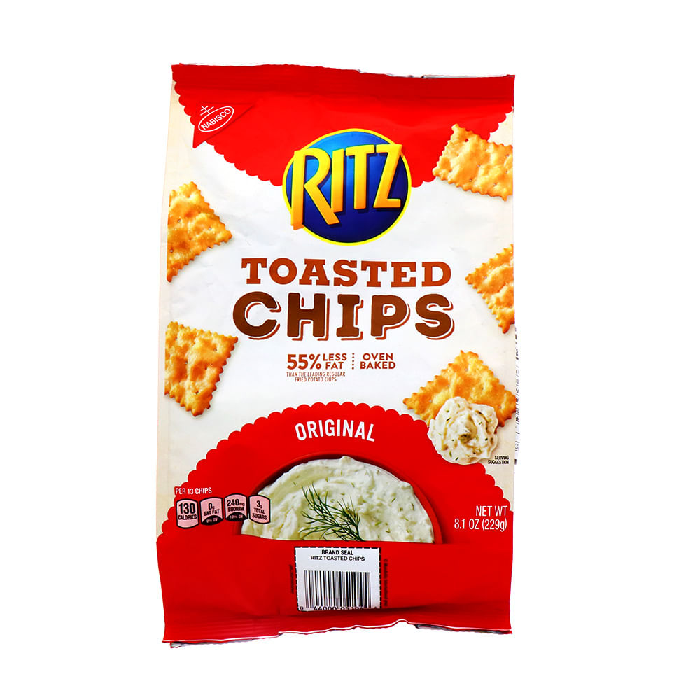 Chips Tostados Nabisco Ritz Original 8.1 Oz
