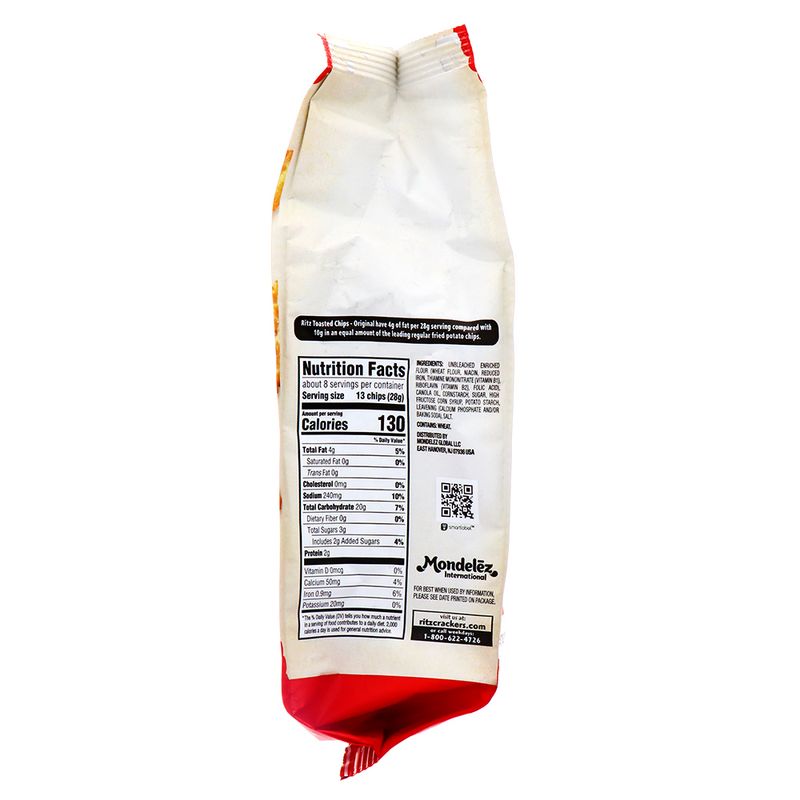 Chips Tostados Nabisco Ritz Original 8.1 Oz