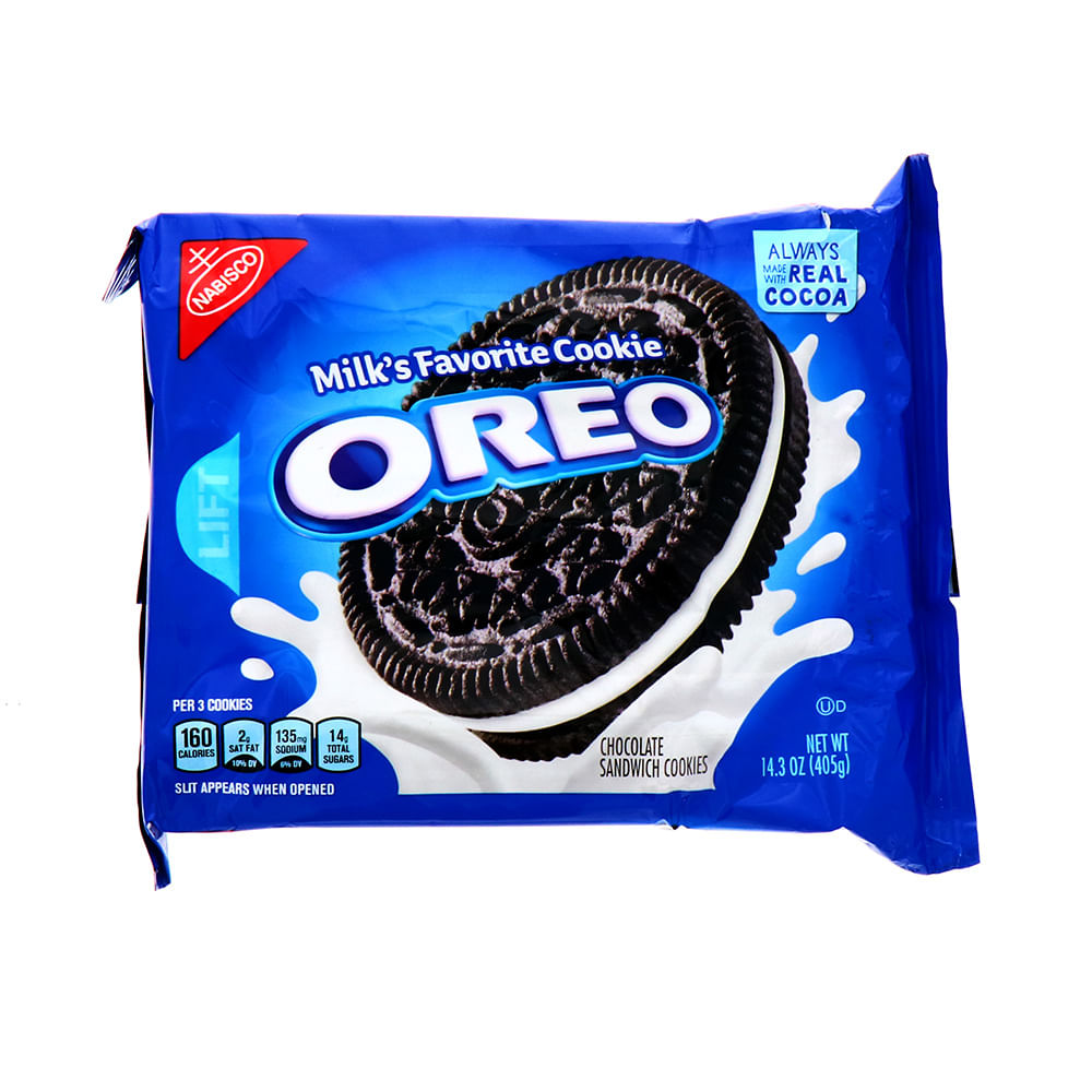 Galleta Nabisco Oreo Sandwich Chocolate 14 Oz