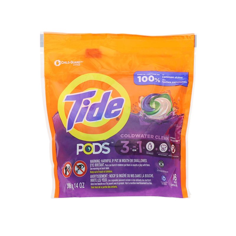 Detergente Pods Tide Spring Meadow 16 Un