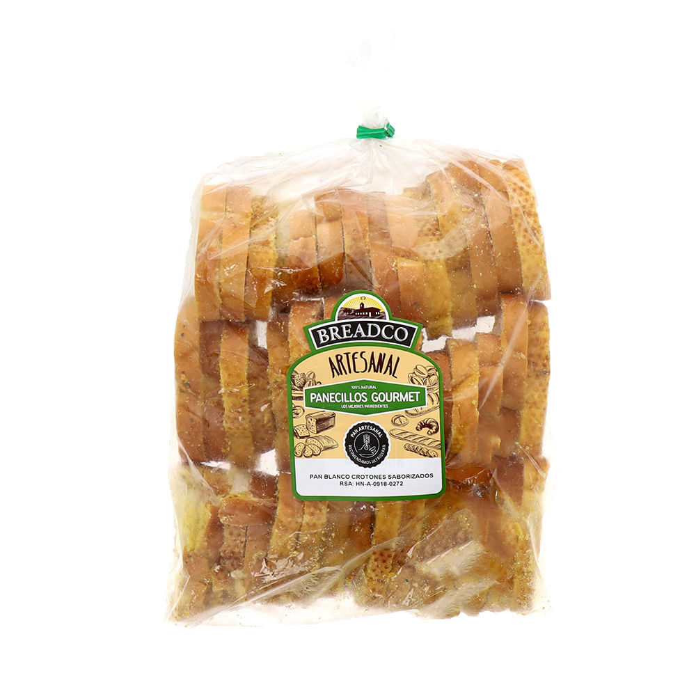 Pan Blanco Crotones Saborizado Bolsa