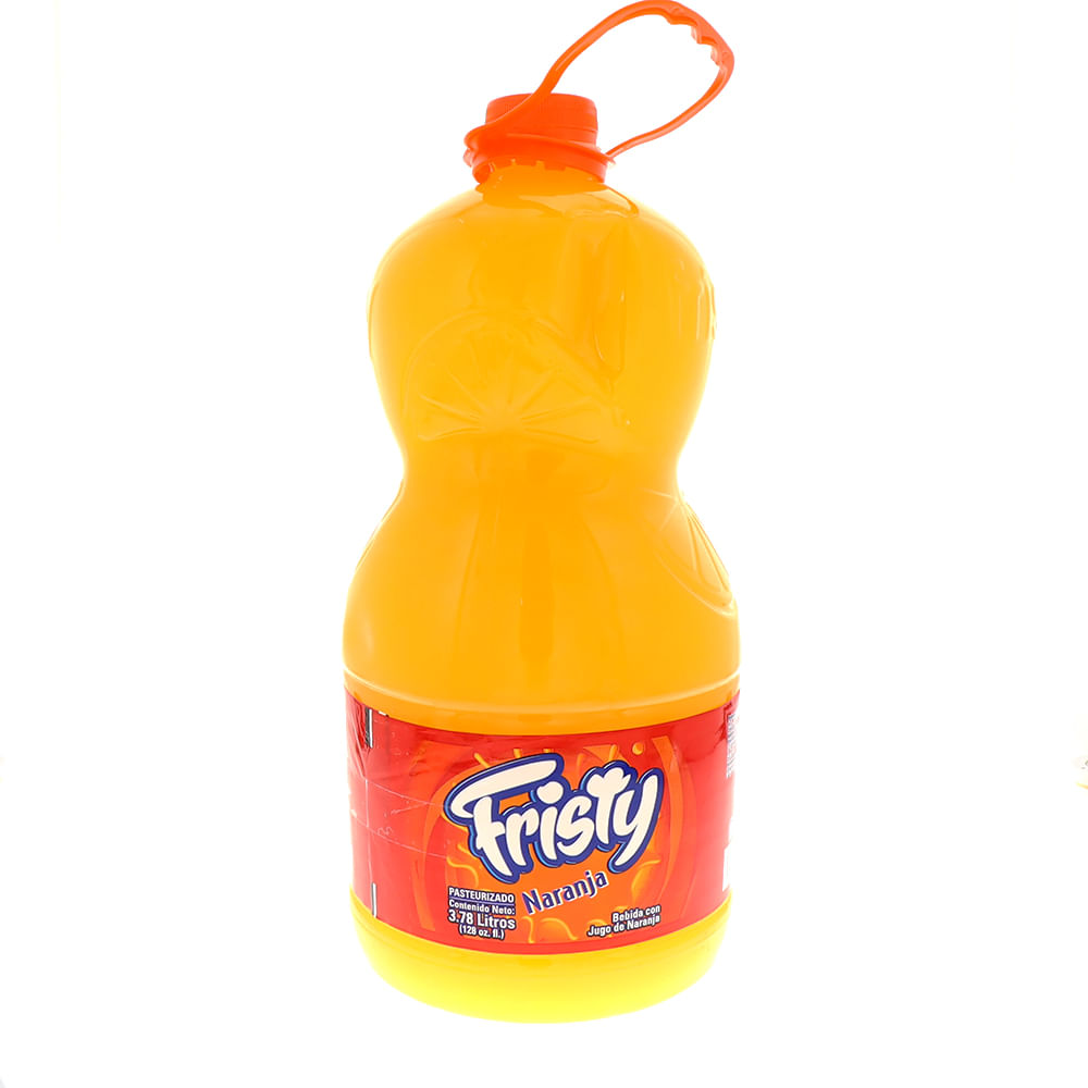 Bebida Con Jugo Fristy De Naranja 3.78 Lt
