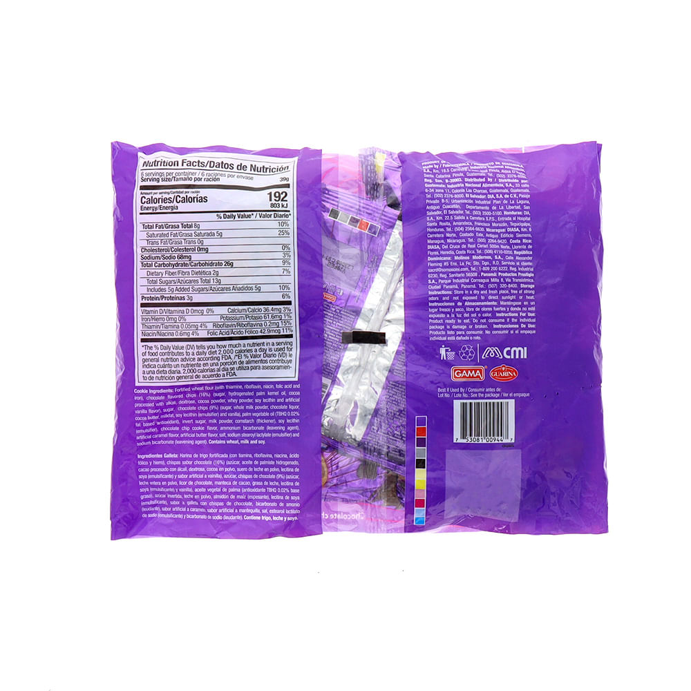 Galletas Choco Wow Minibites 234gr