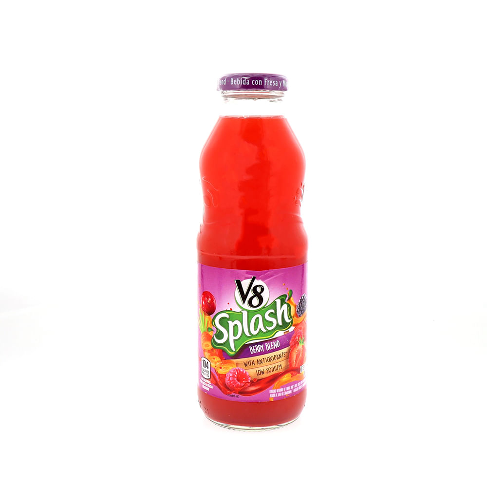 Bebida/Jugo V8 Splash Berry Blend 473 Ml