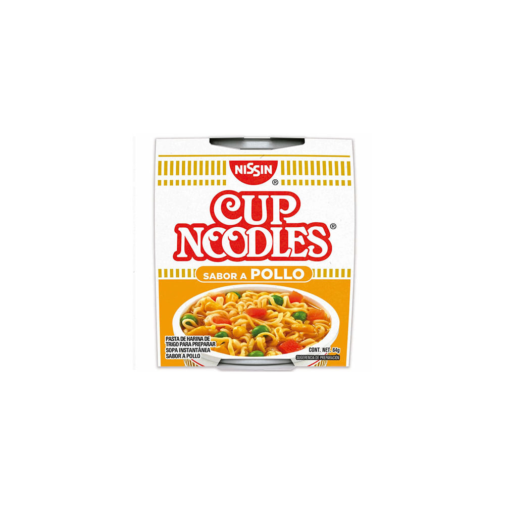 Sopa Instantánea Cup Noodlesde pollo 264 Gr