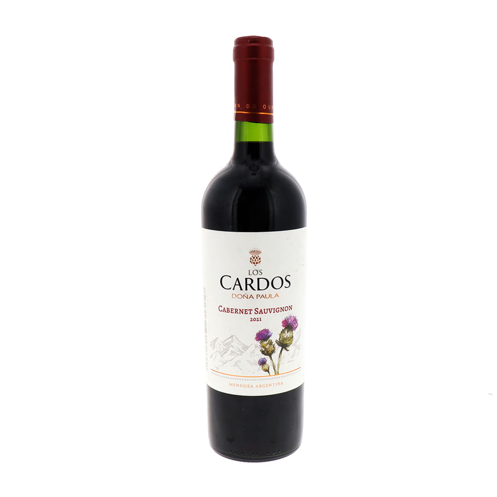 Vino Tinto Los Cardos Doña Paula Carbenet Sauvignot 750 Ml