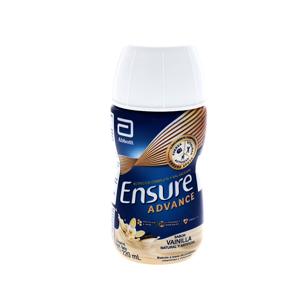 Bebida Ensure Advance Vainilla 220 Ml