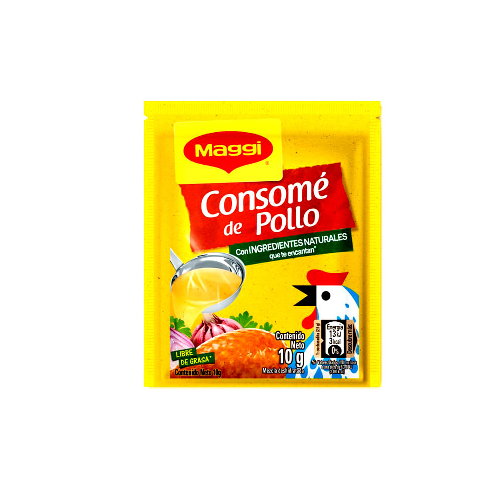 Consomé maggi de pollo 10 gr