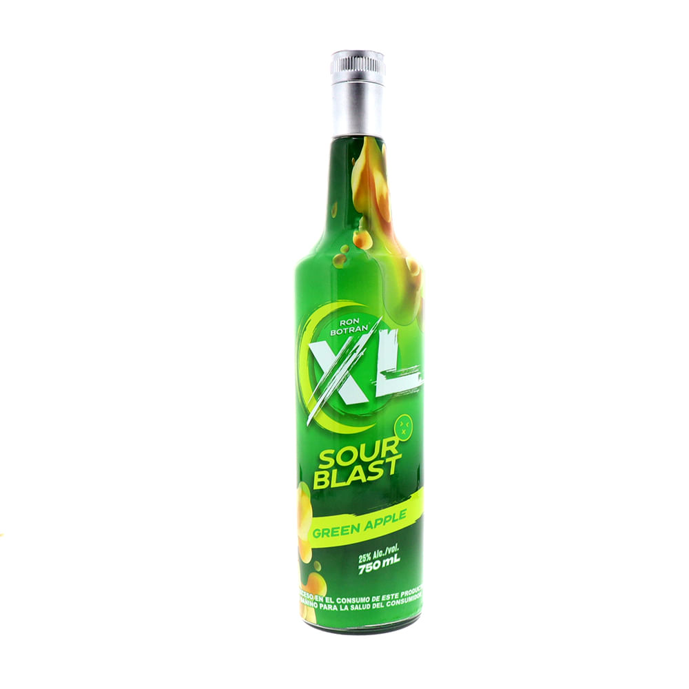Ron Botran Xl Sour Blast Green Apple 750 Ml