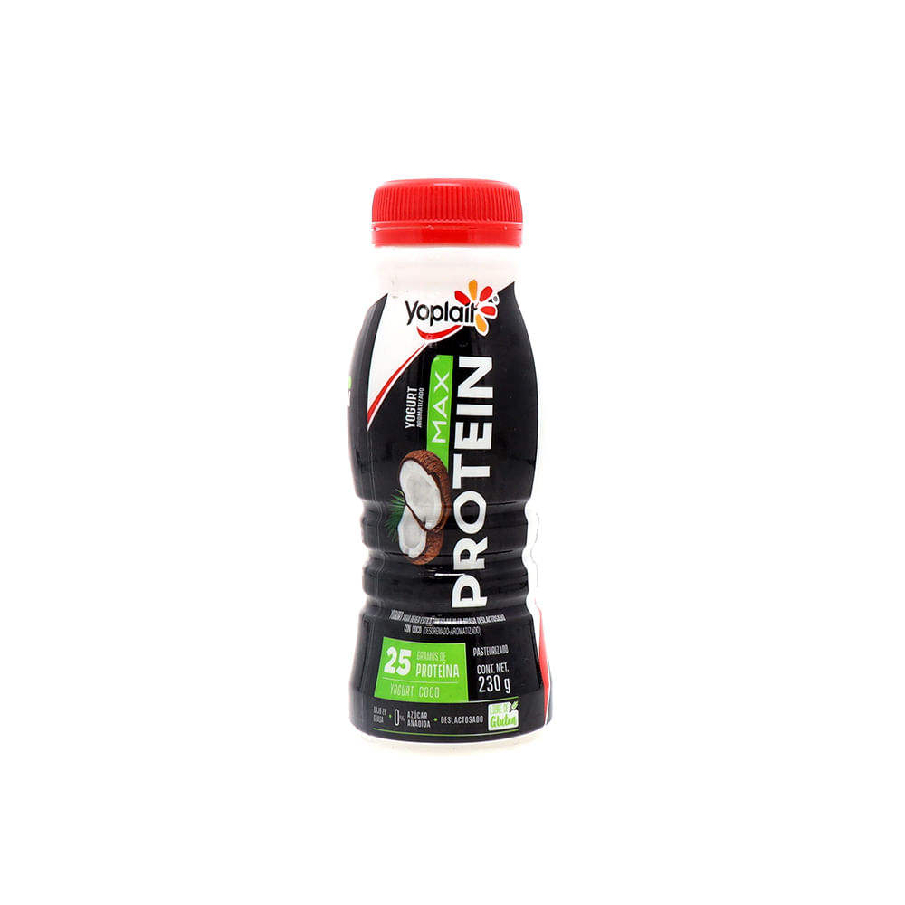 Yogurt Líquido Yoplait Max Proteína Coco 230 Gr