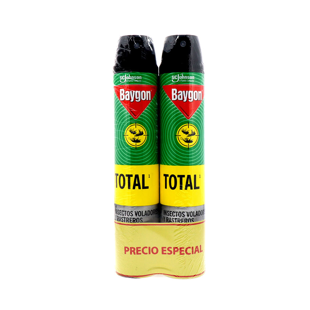 Pack Insecticida Baygon Total 400Ml 2Un