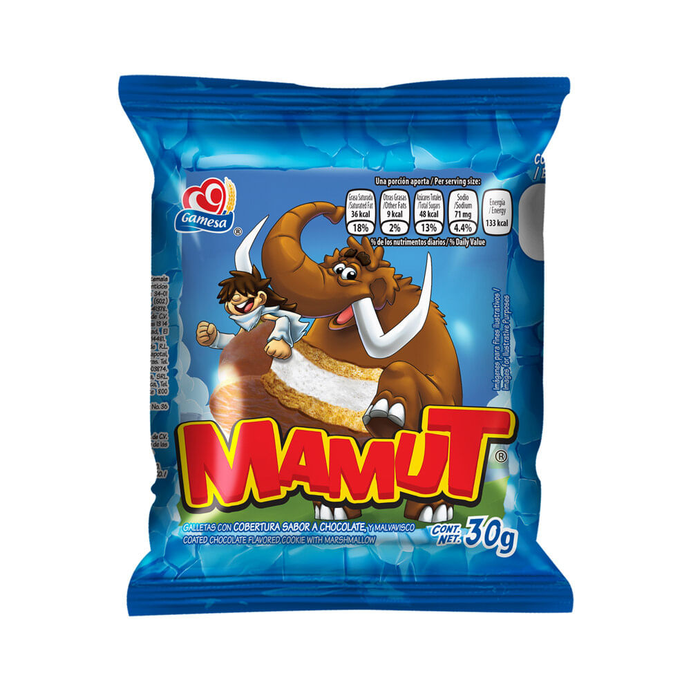 Galletas gamesa mamut 30 gr