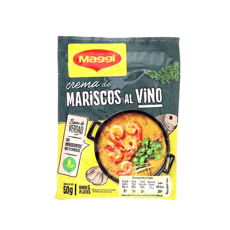 Crema De Mariscos Maggi Al Vino 50Gr