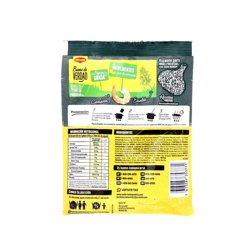 Crema De Mariscos Maggi Al Vino 50Gr