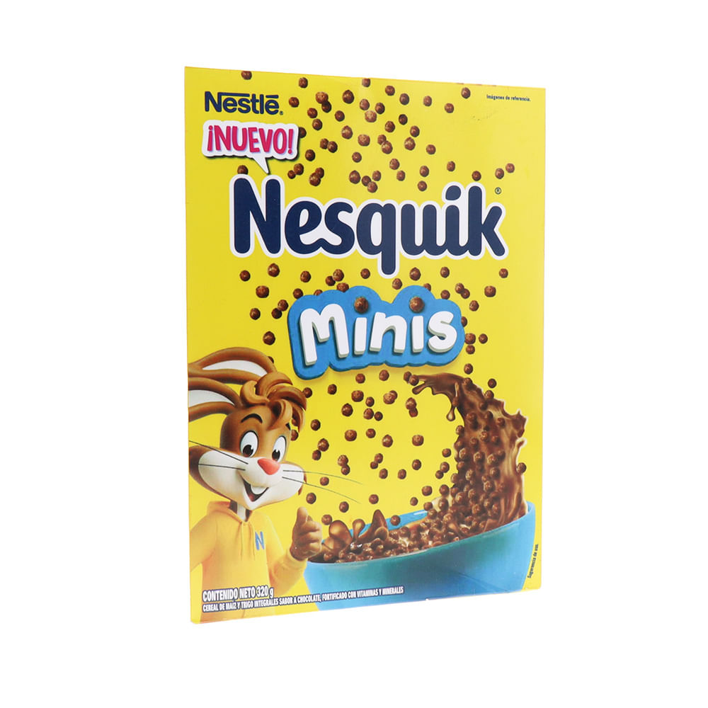 Cereal Nesquik Minis Sabor Chocolate 320 Gr