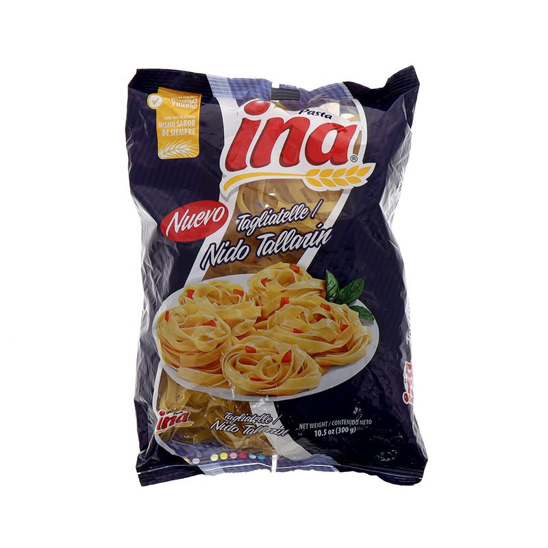 Tallarín Pasta Ina Bolsa 300 Gr